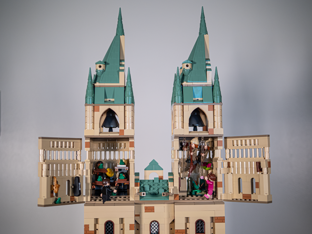 Lego Moc Hp Modular Bell Towers By Gobsmack Rebrickable Build