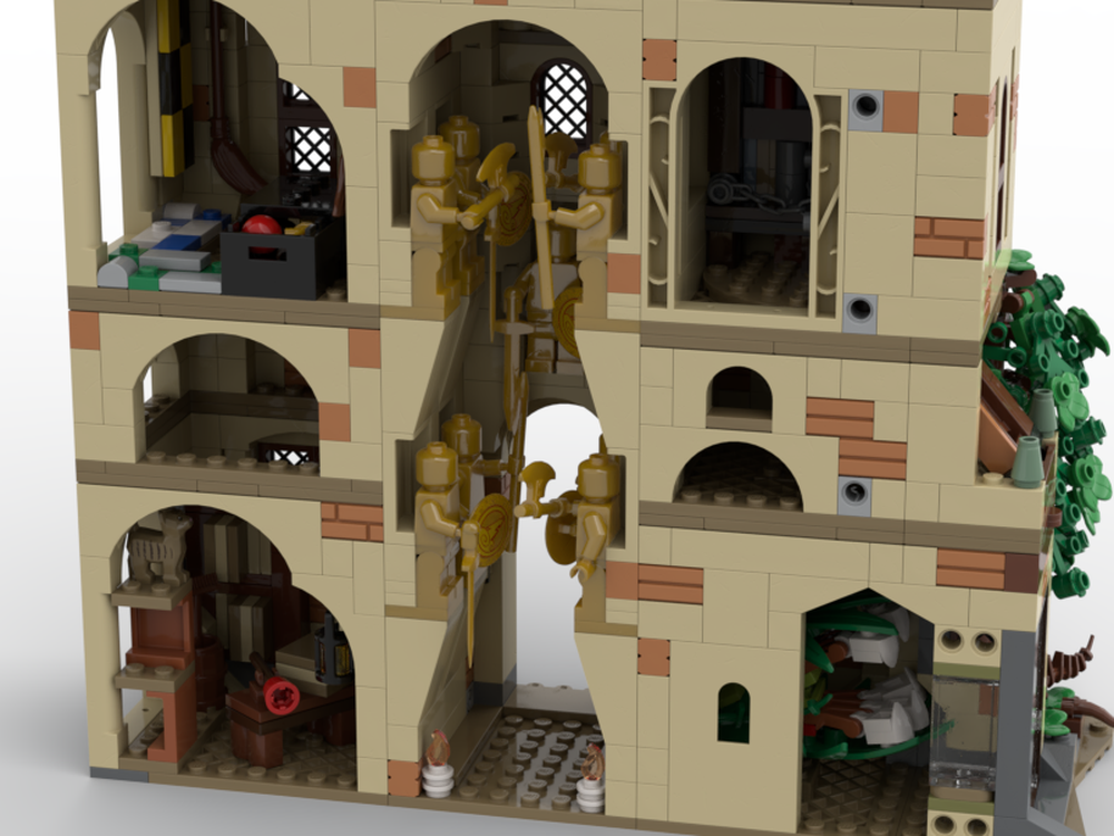 LEGO MOC HP Modular - Bell Towers by Gobsmack | Rebrickable - Build ...