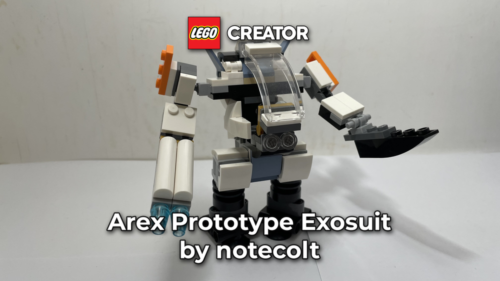 LEGO MOC [31111+31134] Arex Prototype Exosuit by notecolt | Rebrickable ...