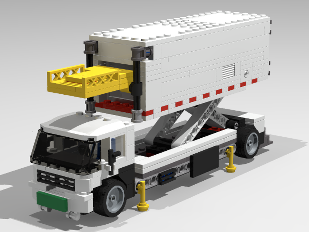 LEGO MOC Food Handling Truck by Brick Fisher | Rebrickable - Build with ...