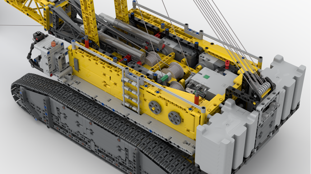 LEGO MOC 42146 Dragline Liebherr HS 8300 - RC alternate build by ...