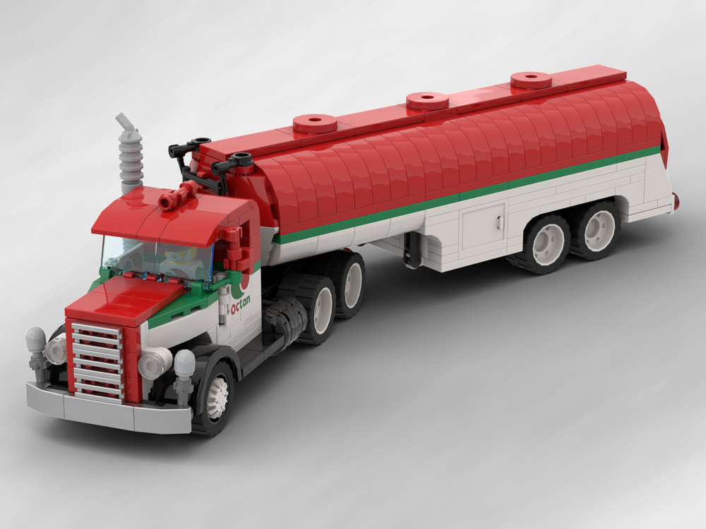 Lego Moc Octan Tractor Unit By Dongeraldo Rebrickable Build With Lego