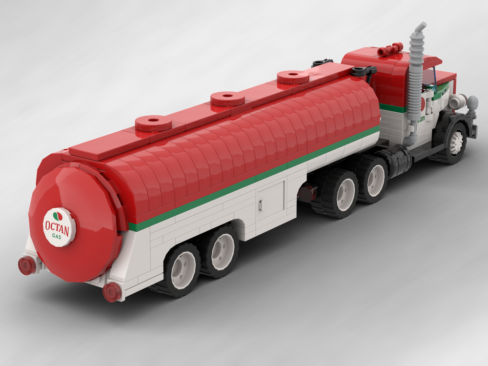 Lego Moc Octan Tractor Unit By Dongeraldo Rebrickable Build With Lego