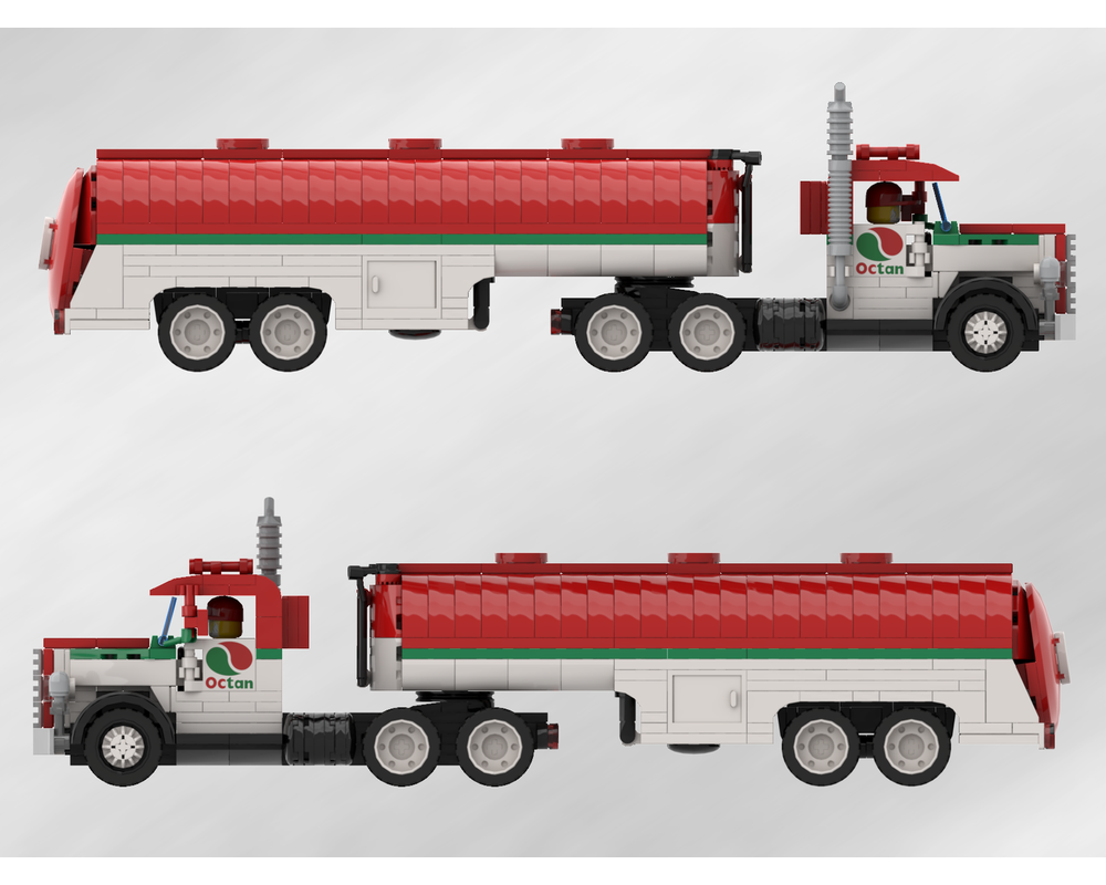 Lego Moc Octan Tractor Unit By Dongeraldo Rebrickable Build With Lego
