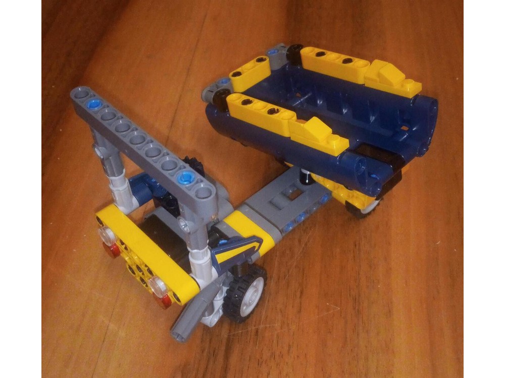 LEGO MOC 42147 Mini Dumper by Larsagri | Rebrickable - Build with LEGO