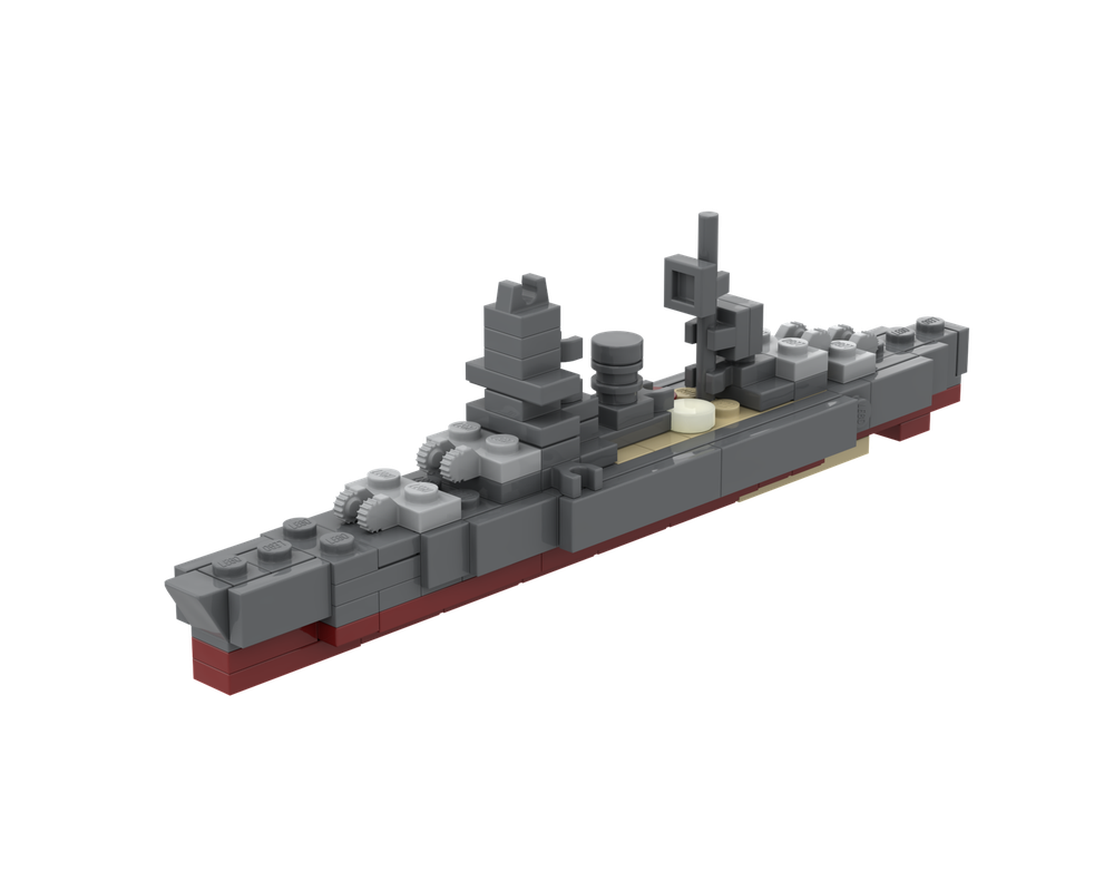LEGO MOC IJN Nagato Battleship by The Bobby Brix Channel | Rebrickable ...