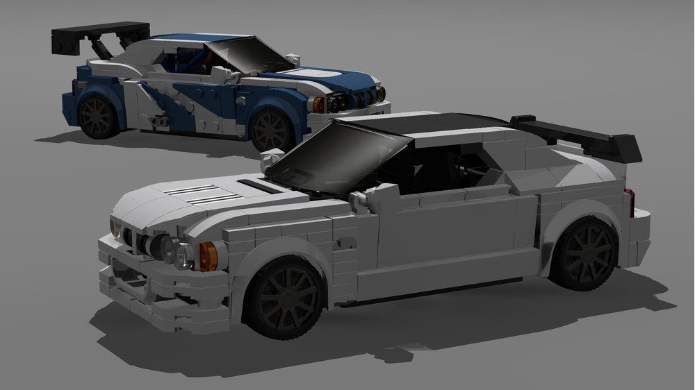 LEGO MOC BMW M3 GTR "Strassenversion" by quinjester | Rebrickable ...
