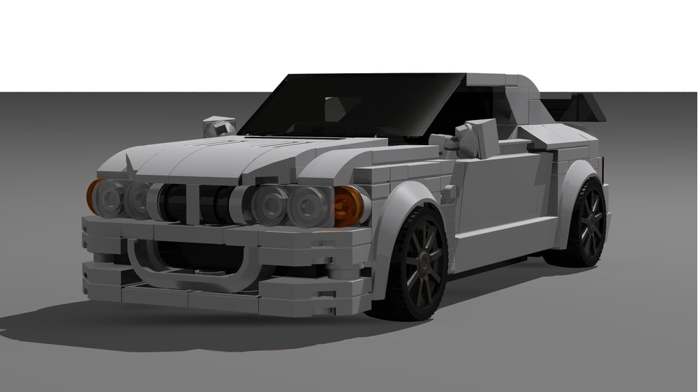 Lego Moc Bmw M3 Gtr Strassenversion By Quinjester Rebrickable