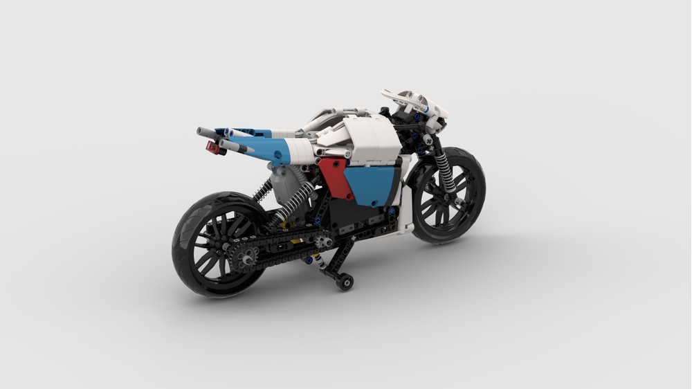 LEGO MOC RC Motorcycle by teh259 | Rebrickable - Build with LEGO