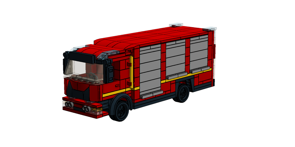 LEGO MOC Rüstwagen II by PfostenStudios1997 | Rebrickable - Build with LEGO