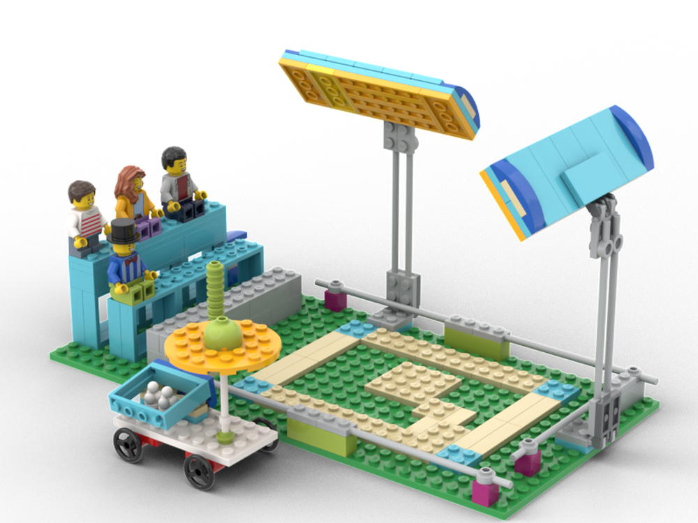 LEGO MOC Base Ball Stadium by Kid Stripes | Rebrickable - Build with LEGO