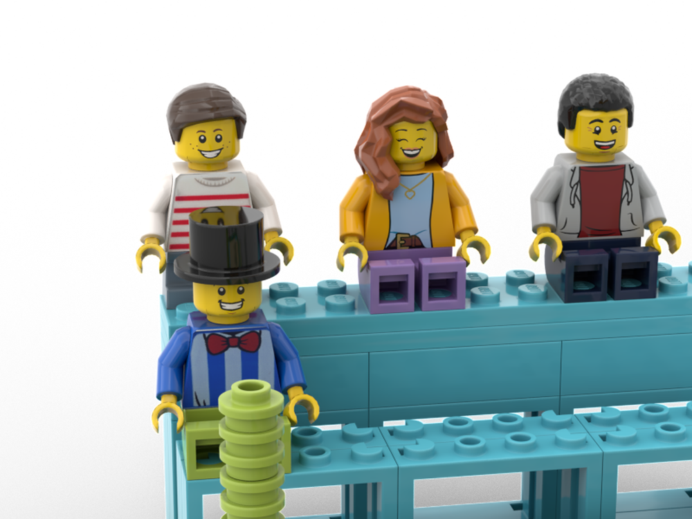 LEGO MOC Base Ball Stadium by Kid Stripes | Rebrickable - Build with LEGO