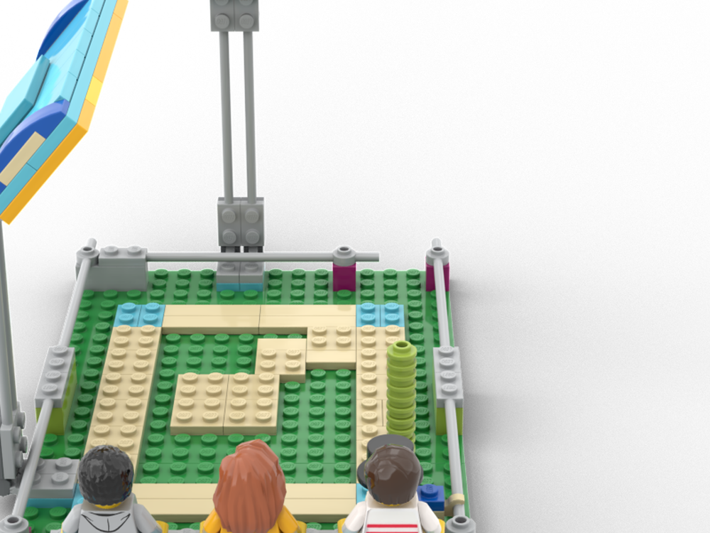 LEGO MOC Base Ball Stadium by Kid Stripes | Rebrickable - Build with LEGO