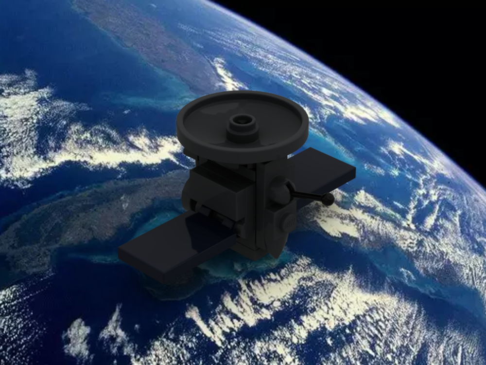 LEGO MOC Satellite by PesquetFan | Rebrickable - Build with LEGO