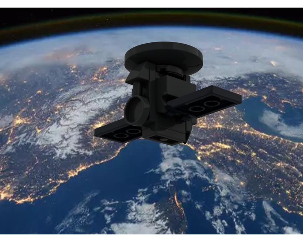 LEGO MOC Satellite by PesquetFan | Rebrickable - Build with LEGO