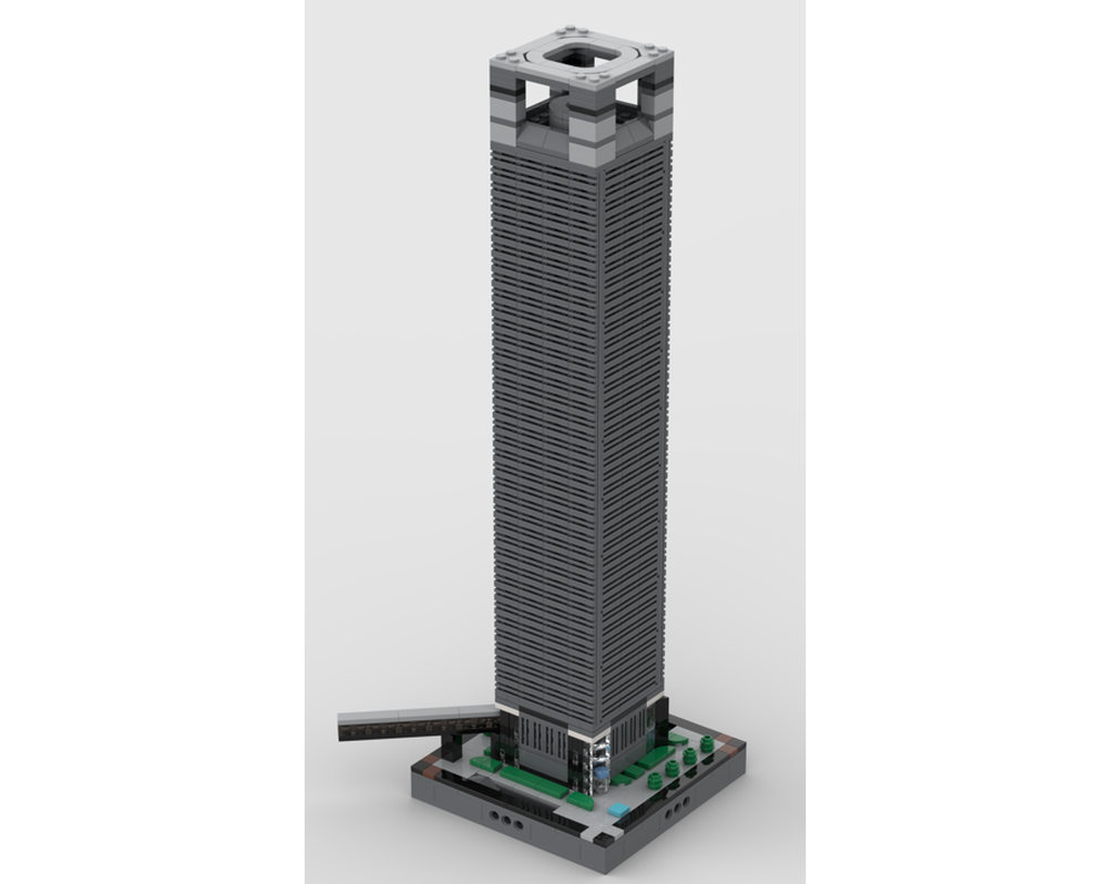 LEGO MOC Centerpoint Energy Tower by iambriguy | Rebrickable - Build ...