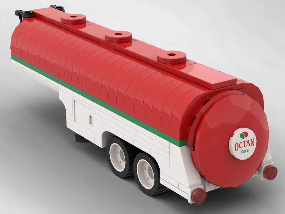 Lego Moc Octan Tanker Trailer By Dongeraldo Rebrickable Build With Lego
