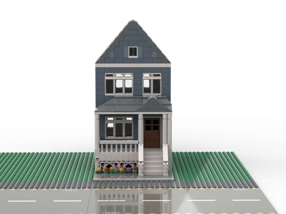 LEGO MOC Modular Family House by michaelbaek | Rebrickable - Build with ...
