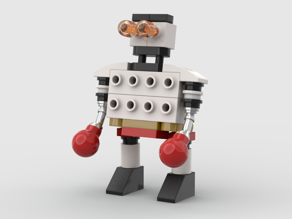LEGO MOC petite boxing robo by PekoPekoPeko82 | Rebrickable - Build ...