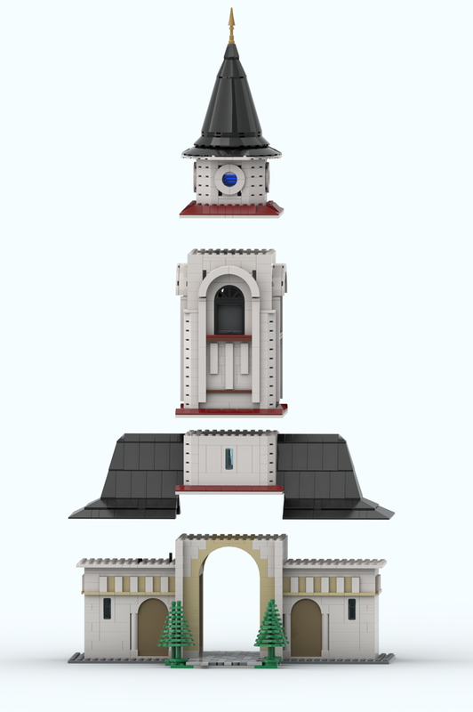 LEGO MOC Bell tower by Dor0thy6 | Rebrickable - Build with LEGO