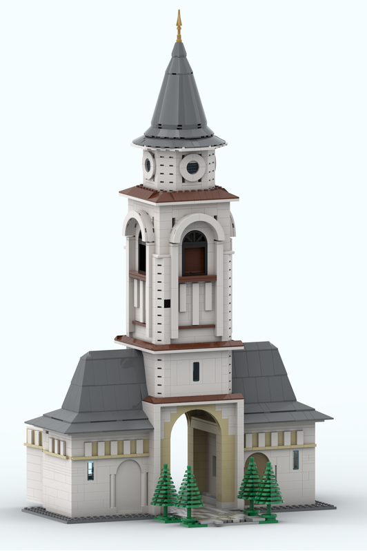 LEGO MOC Bell tower by Dor0thy6 | Rebrickable - Build with LEGO