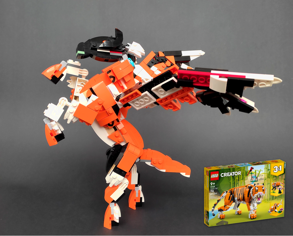 LEGO MOC 31129 Pegasus by DS3D | Rebrickable - Build with LEGO