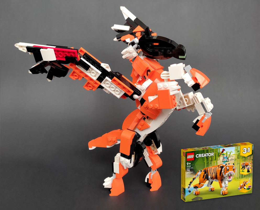 LEGO MOC 31129 Pegasus by DS3D | Rebrickable - Build with LEGO