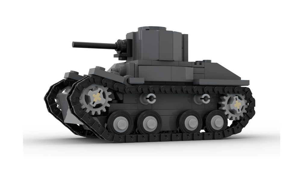 LEGO MOC Type 95 "Ha-Go" by MovingBricksStudio | Rebrickable - Build ...