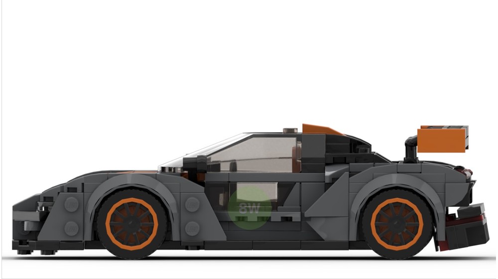 LEGO MOC McLaren Senna by 8wideisbetter | Rebrickable - Build with LEGO