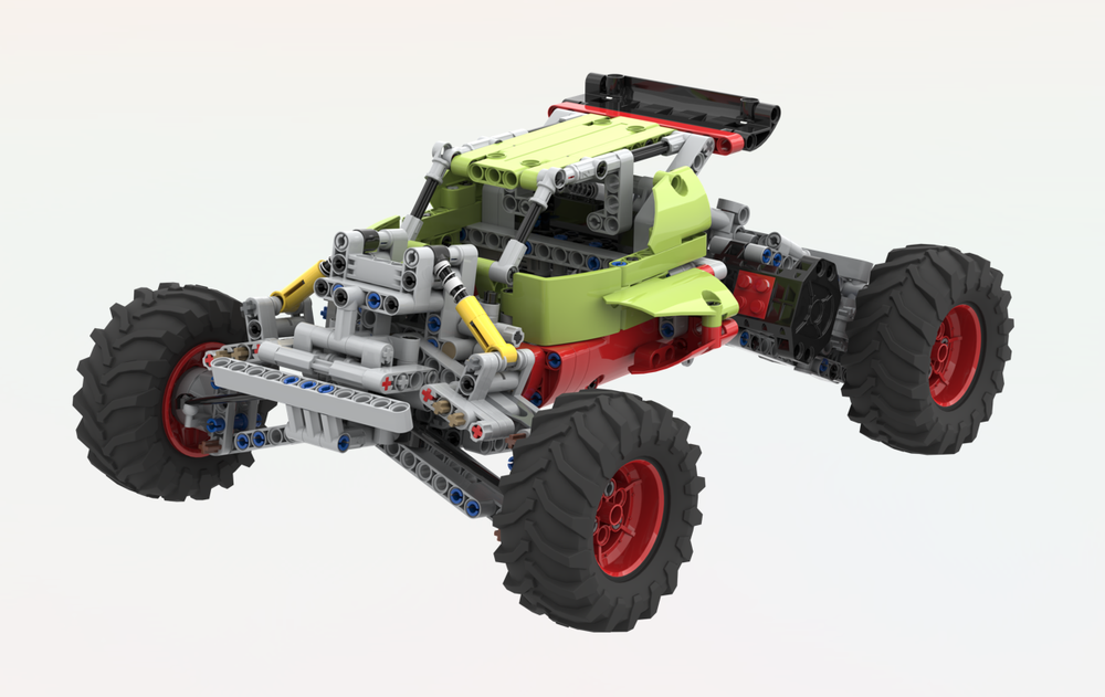 Lego Moc Frog Buggy B Comet Buggy V2b By Lixander A Rebrickable Build With Lego