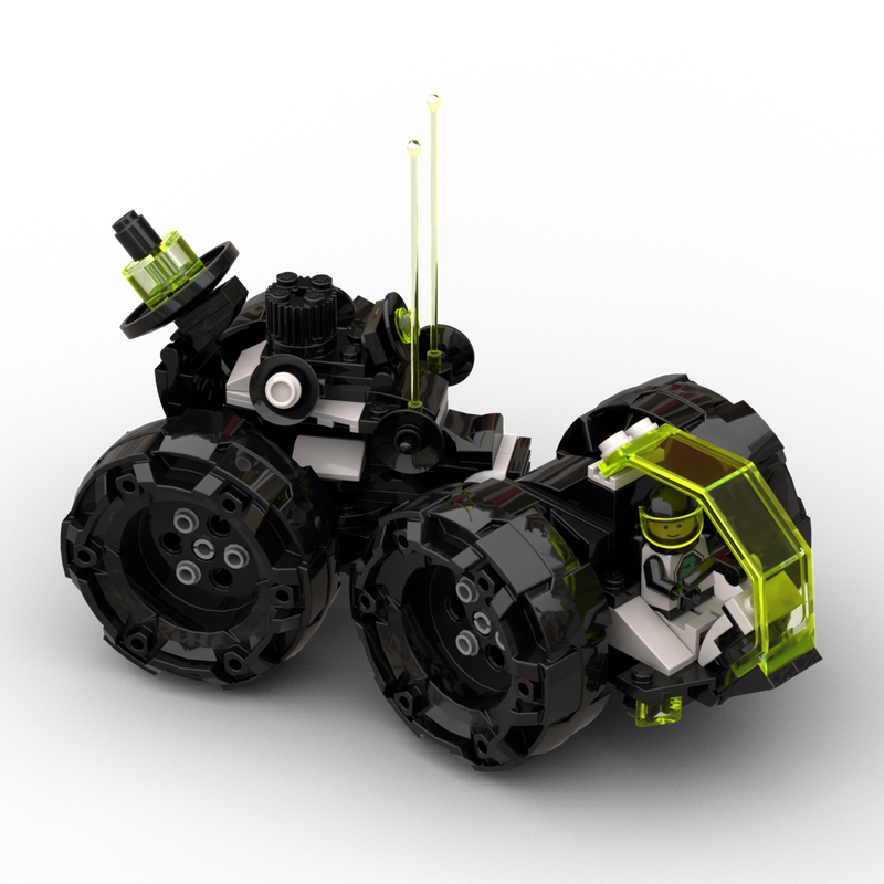 LEGO MOC MOC-0001 communication vehicle by KILDET | Rebrickable - Build ...