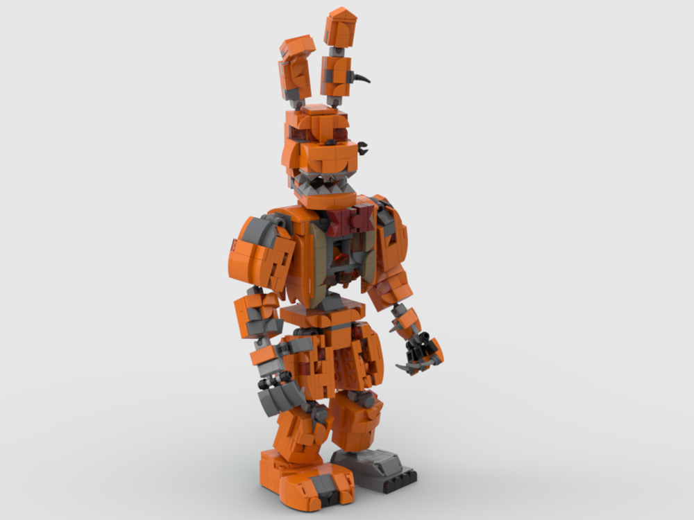 LEGO MOC Jack-o-Bonnie by EXCALIBURtheONE | Rebrickable - Build with LEGO