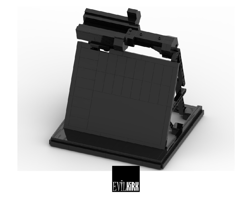 Lego Moc Display Stand For Scimitar By Evilkirk Rebrickable Build