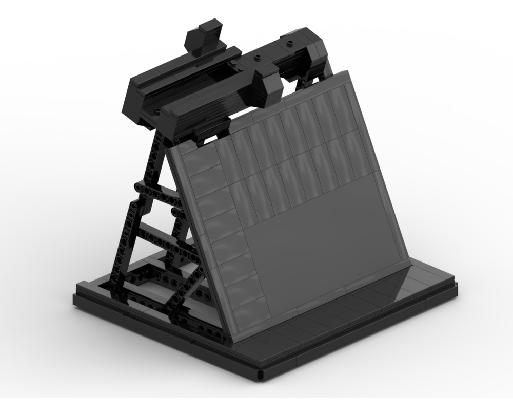 Lego Moc Display Stand For Scimitar By Evilkirk Rebrickable Build
