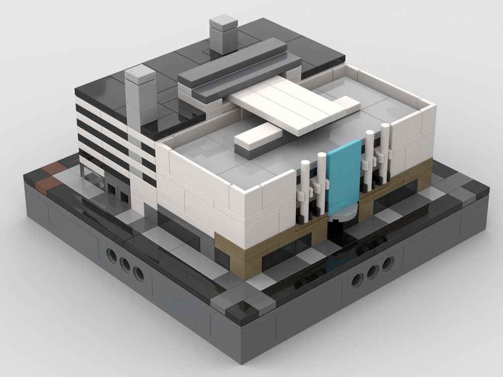 LEGO MOC Parking Garage at Dallas & Milam by iambriguy | Rebrickable ...