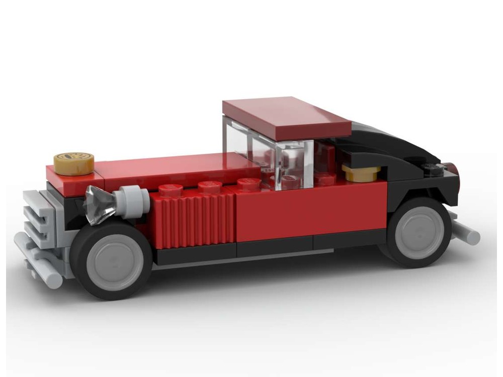 LEGO MOC 30644 Vintage Roadster by PeterSzabo | Rebrickable - Build ...