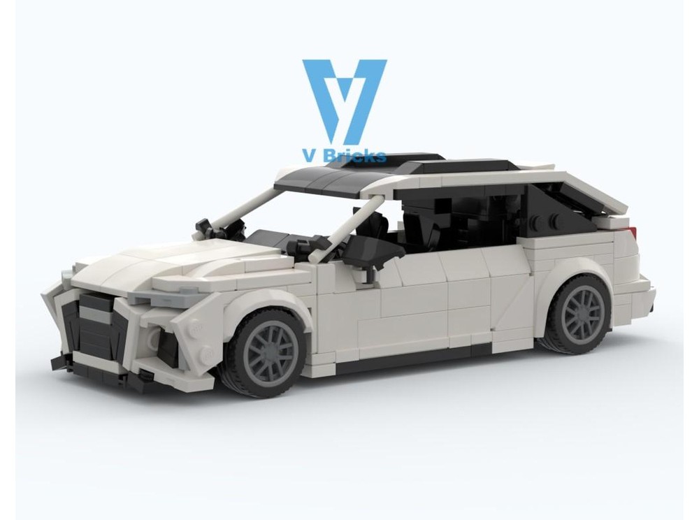 LEGO MOC Audi RS6 avant wagon by VBricks | Rebrickable - Build with LEGO