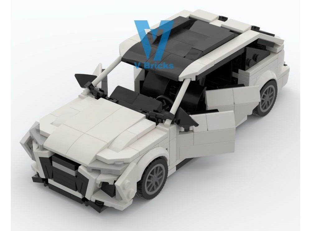 Lego Moc Audi Rs6 Avant Wagon By Vbricks Rebrickable Build With Lego