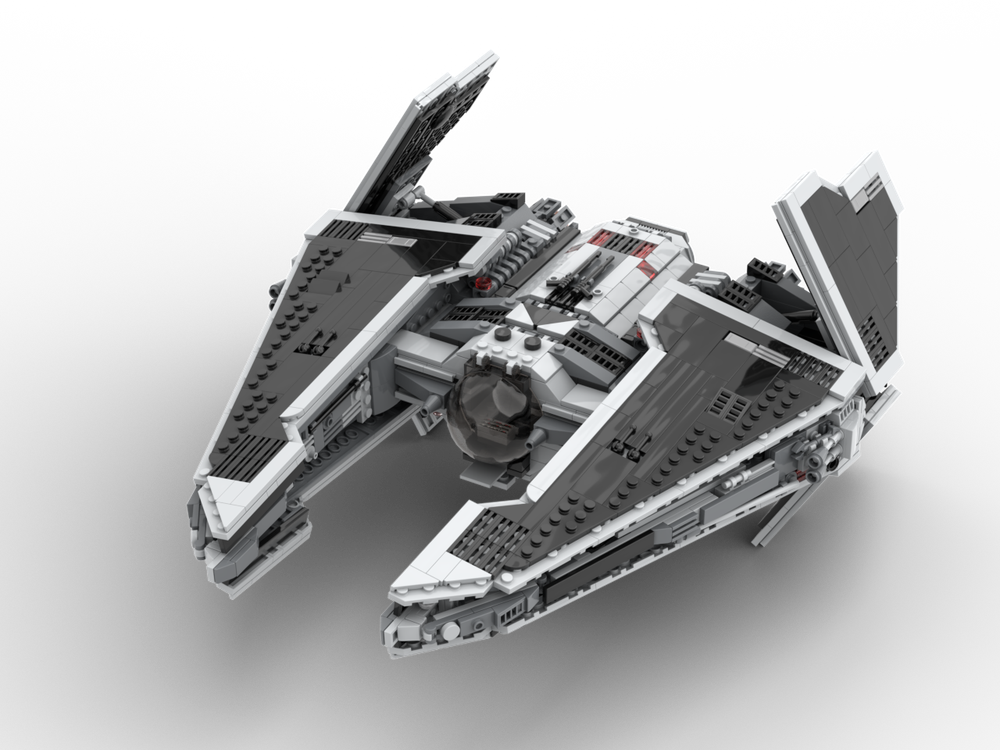 LEGO MOC Fury Class Interceptor by Rob_Brickinger | Rebrickable - Build ...