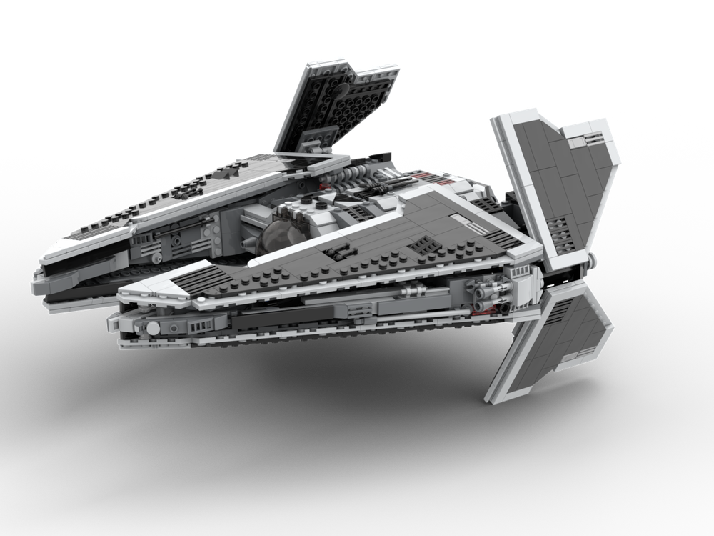 Lego Moc Fury Class Interceptor By Robbrickinger Rebrickable Build
