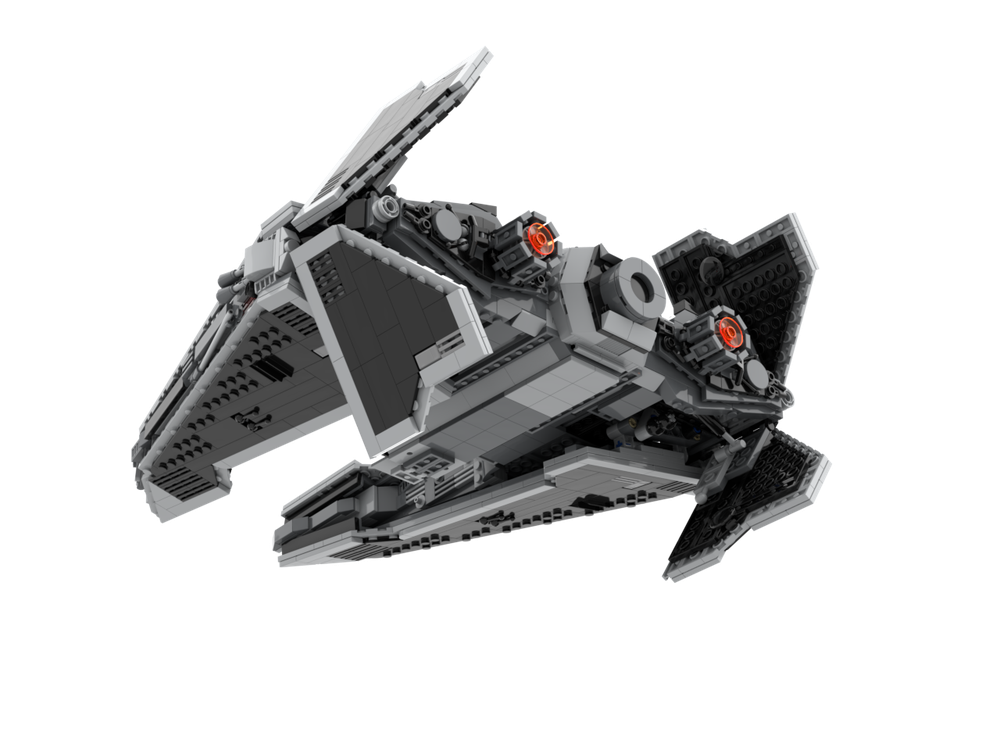 Lego Moc Fury Class Interceptor By Robbrickinger Rebrickable Build