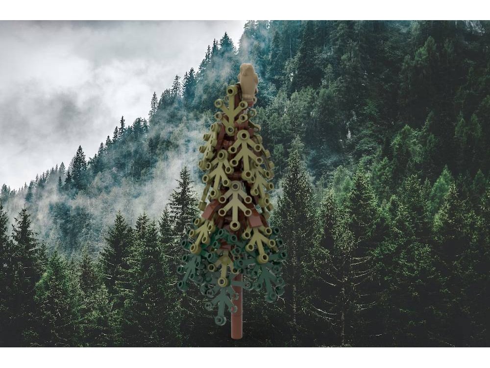 LEGO MOC Forbidden Forest Tree by Brick_Sanchez | Rebrickable - Build ...