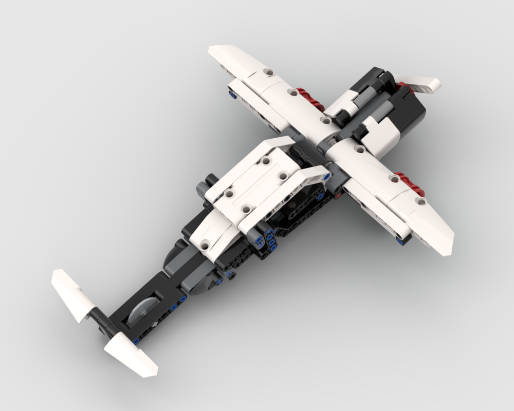 Lego Moc Airplane 42150 Alternative By Erikgs Rebrickable Build