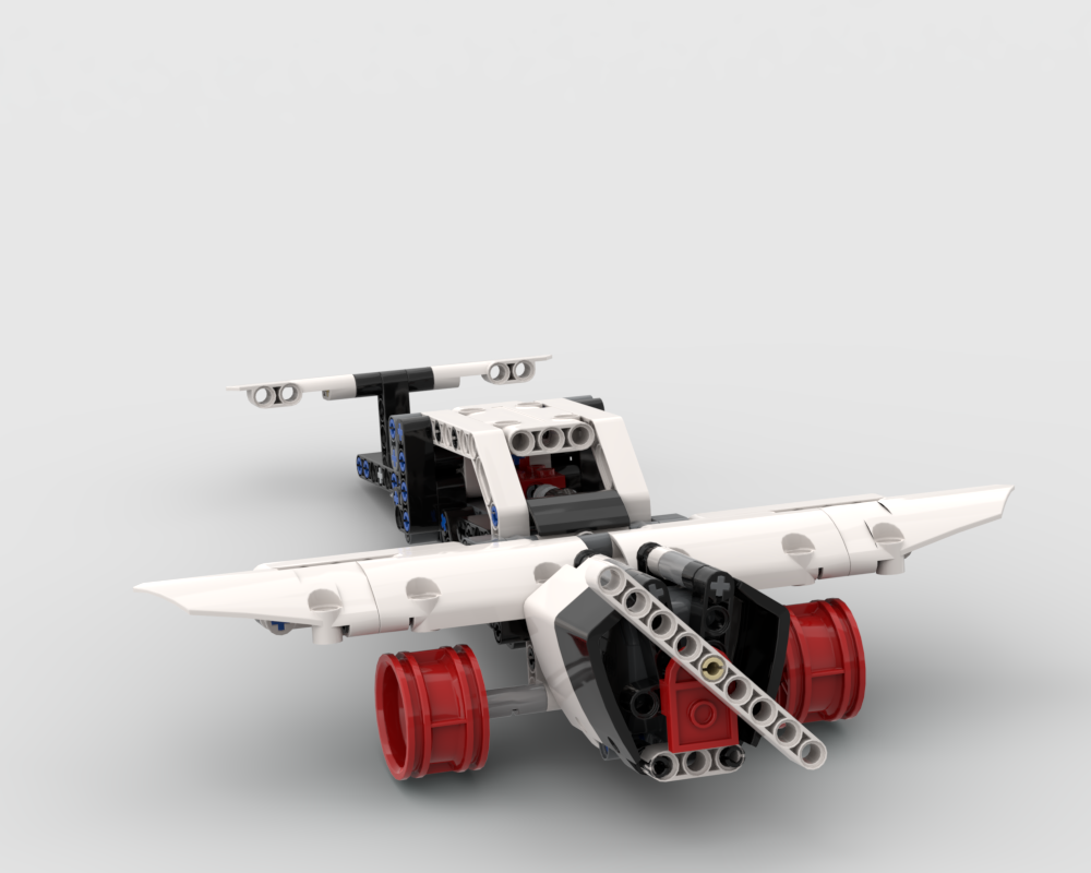 Lego Moc Airplane 42150 Alternative By Erikgs Rebrickable Build