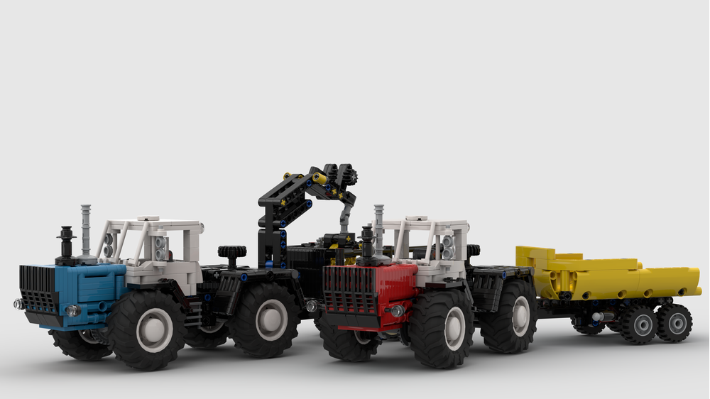 LEGO MOC HTZ T-150K by KonigstigerWorkshop | Rebrickable - Build with LEGO