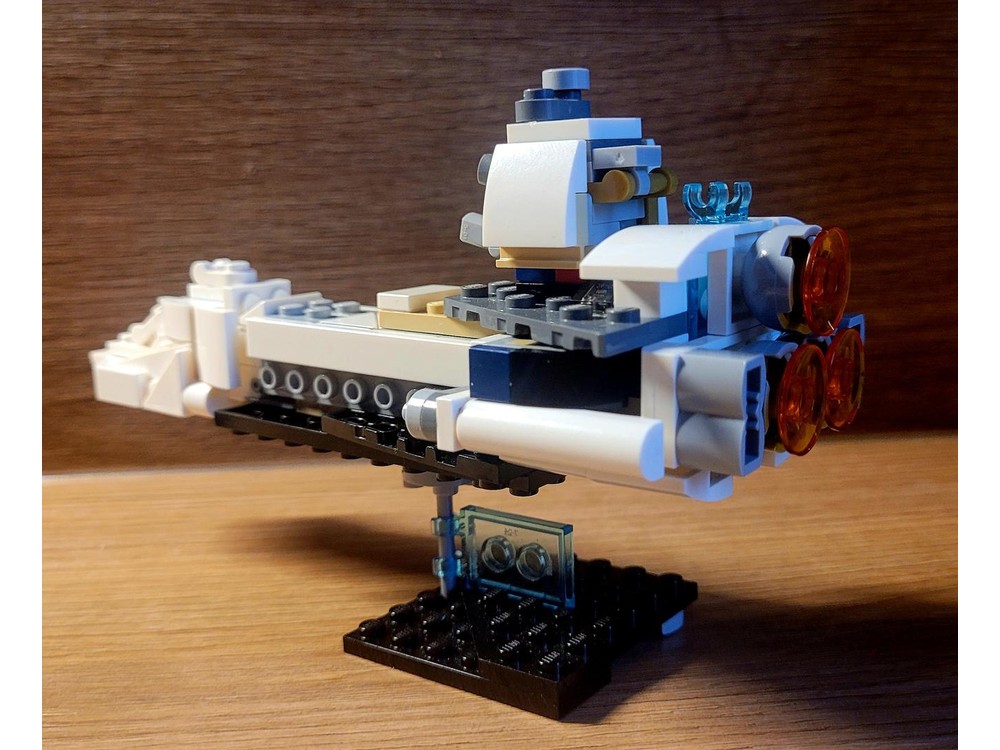 LEGO MOC Dauntless-Class Light Cruiser, Unofficial Fan-Design and 31134 ...