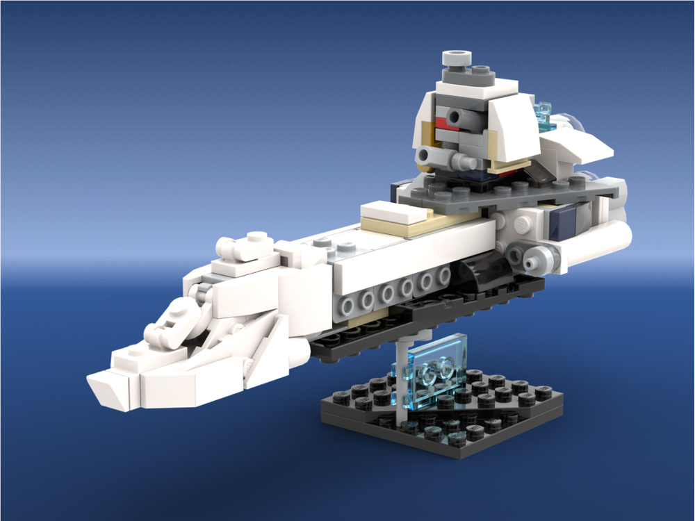 LEGO MOC Dauntless-Class Light Cruiser, Unofficial Fan-Design and 31134 ...