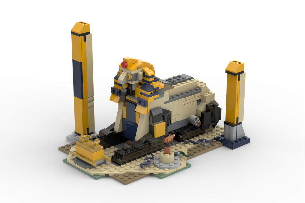 LEGO MOC 77013 Sphinx Secret Surprise by Nequmodiva | Rebrickable ...