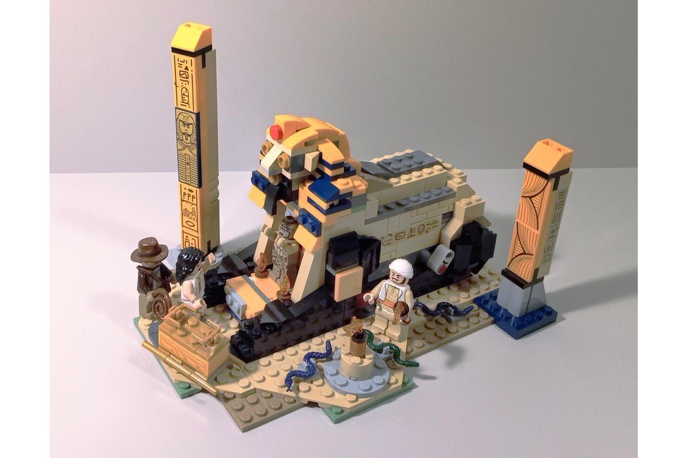 LEGO MOC 77013 Sphinx Secret Surprise by Nequmodiva | Rebrickable ...