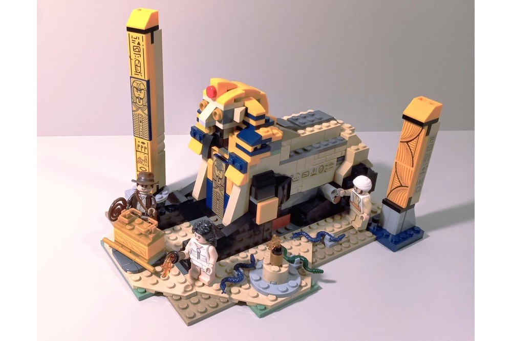 LEGO MOC 77013 Sphinx Secret Surprise by Nequmodiva | Rebrickable ...